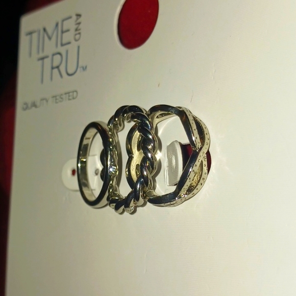 No Boundaries | Jewelry | Three Silver Rings No Boundaries | Poshmark